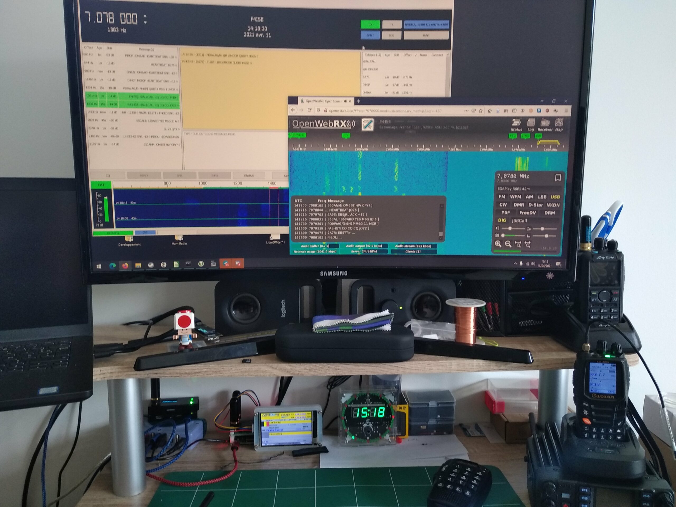 [IARU] Exercice EMCOM au sein de l’IARU 1 – EMCOM Francophone